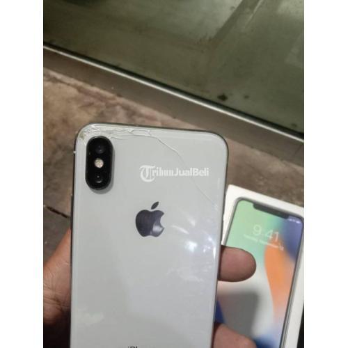 HP iPhone X 64 GB Bekas Warna Putih Siap Pakai Harga Murah di Surabaya ...