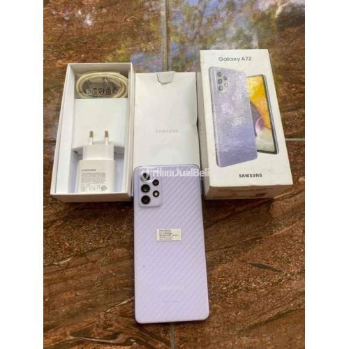 HP Samsung Galaxy A72 RAM 8/256GB Bekas Fullset Mulus Minus Pemakaian di Surabaya - Tribun JualBeli