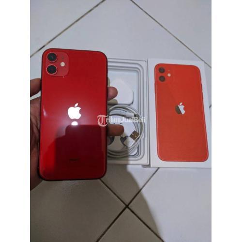 HP iPhone 11 128 GB Bekas Warna Merah Siap Pakai Harga Nego di Semarang ...