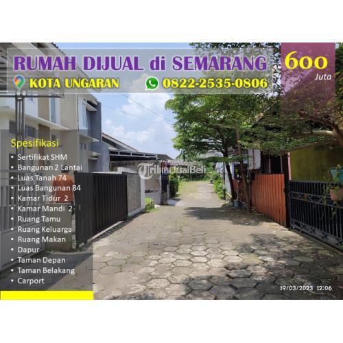 Dijual Rumah 2 Lantai Dekat Terminal dan Alundi2 Ungaran di Semarang ...