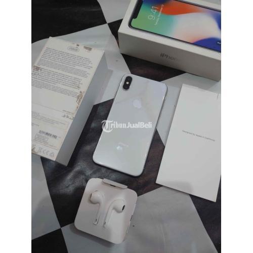 HP iPhone X 256 GB Bekas Siap Pakai Warna Silver Harga Terjangkau di ...