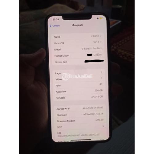 HP Apple iPhone 11 Promax Bekas 256GB iBox Normal Nominus Fullset di ...