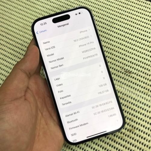 HP iPhone 14 Pro 128GB All Operator Normal Siap Pakai di Semarang Kota ...