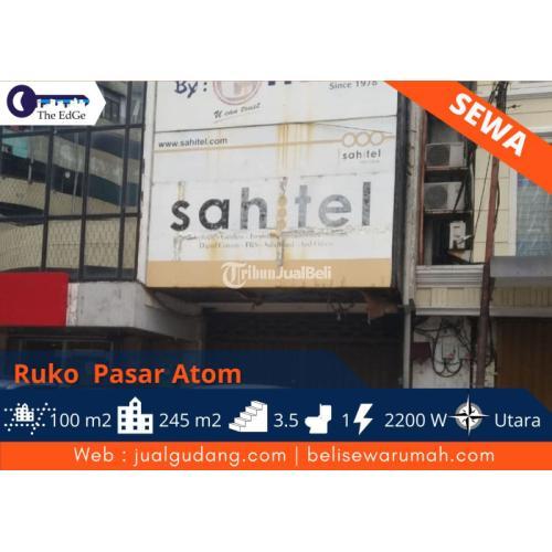 Ruko Pasar Atom Tahap 4 Luas 100 m2 – The EdGe - Tribun JualBeli