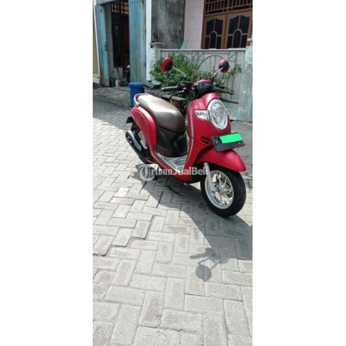 Motor Honda Scoopy Bekas Tahun 2020 Warna Merah Surat Lengkap Mesin ...