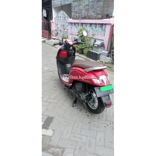 Motor Honda Scoopy Bekas Tahun 2020 Warna Merah Surat Lengkap Mesin ...