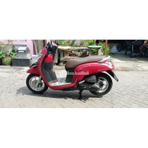 Motor Honda Scoopy Bekas Tahun 2020 Warna Merah Surat Lengkap Mesin ...