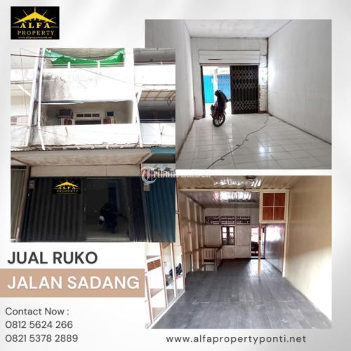 Dijual Ruko Jalan Sadang Legalitas SHM 1 KM di Pontianak - Tribun JualBeli