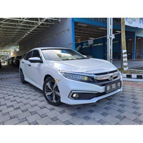 Mobil Honda Civic Turbo ES 1.5 A/T 2019 Putih Seken Surat Lengkap di ...