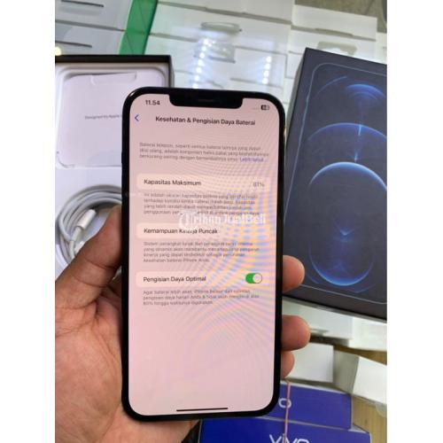 HP iPhone 12 Pro Max 256 Pasific Blue 256GB di Demak - Tribun JualBeli