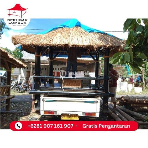 Berugak Bambu Lombok- Tribun JualBeli