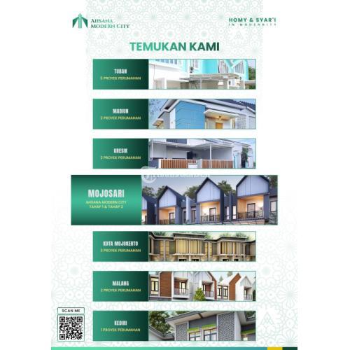 Dijual Rumah Scandinavian Type 48 di Perumahan Islami Kota Mojosari di ...