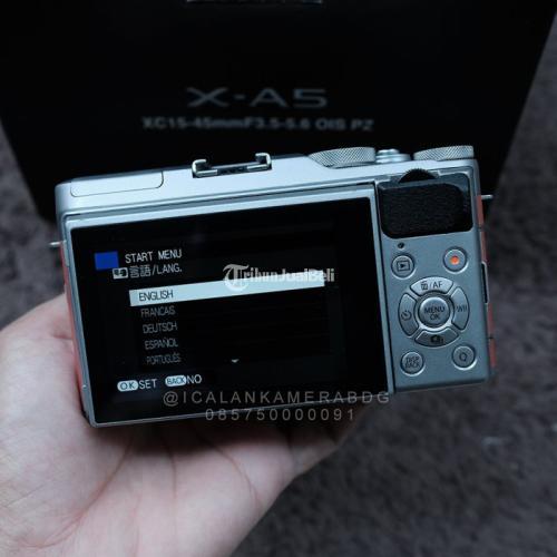Kamera Mirrorless Fujifilm XdiA5 Body Only Pink Rose Bekas Normal Sensor Bersih di Bandung ...