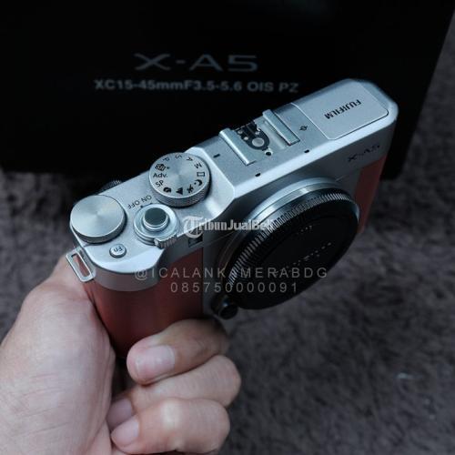 Kamera Mirrorless Fujifilm XdiA5 Body Only Pink Rose Bekas Normal Sensor Bersih di Bandung ...