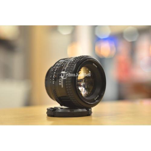 Lensa Fix Nikon 50mm F/1.4D Bekas Hasil Tajam Minus Pemakaian Wajar di ...