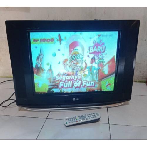 TV LG Pearl Black Slim 21 Inci Include Remot Bekas Siap Pakai di ...