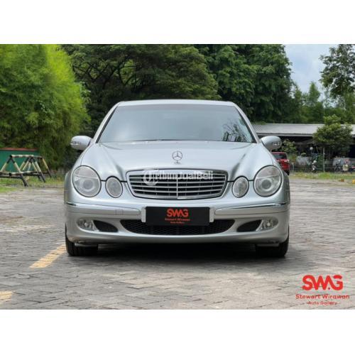 MercedesdiBenz E260 elegance e class w211 2004 silver matic - Tribun ...