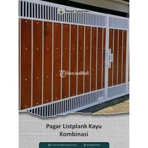 Pagar Wood Plank Kekinian Tahan Jamur dan Anti Rayap di Jember - Tribun ...