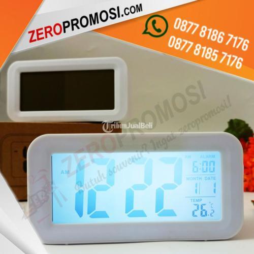 Promosi New Souvenir Jam Digital Multifungsi Led Custom Logo di ...