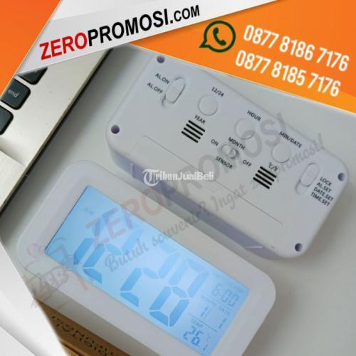 Promosi New Souvenir Jam Digital Multifungsi Led Custom Logo di ...