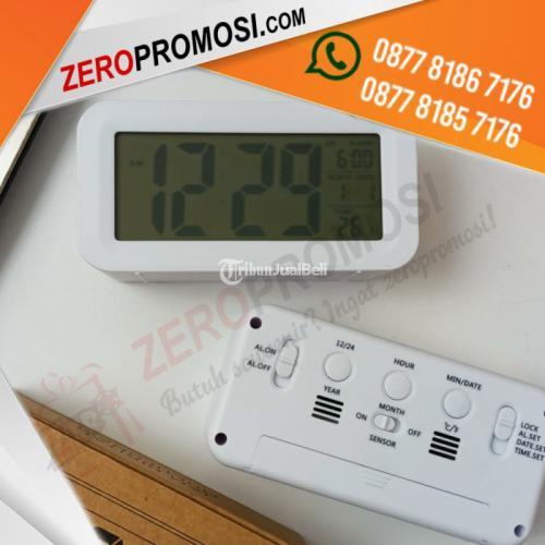 Promosi New Souvenir Jam Digital Multifungsi Led Custom Logo di ...