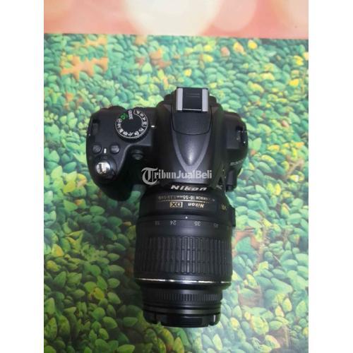 Kamera DSLR Bekas Nikon D3000 Hitam Lensa Kit DX 18di55mm di Tangerang - Tribun JualBeli