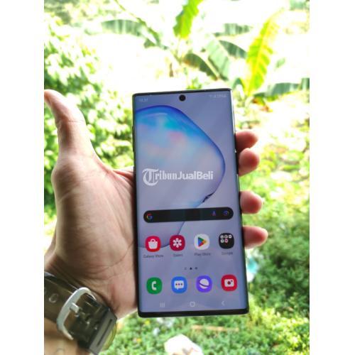 HP Samsung Note 10 Bekas 5G Warna Hitam Garansi IMEI Fullset Box ...