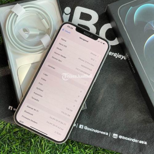 HP iPhone 12 12 ProMax 128GB Resmi iBox Aman Siap Pakai di Semarang ...