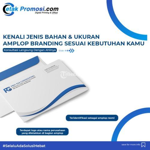 Cetak Amplop Type Commercial Design Custom di Jakarta Timur - Tribun ...