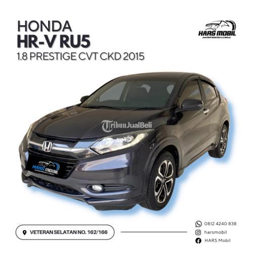 Mobil Honda HRdiV RU5 1.8 Prestige CVT CKD 2015 AT Abu Metalik Surat ...