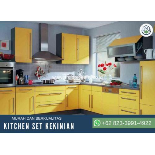 Kitchen Set Untuk Dapur Lebih Bersih & Tertata Rapi di Jember - Tribun ...