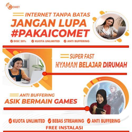 Comet Wifi Internet Internet Super Kenceng Tanpa FUP di Bekasi - Tribun ...