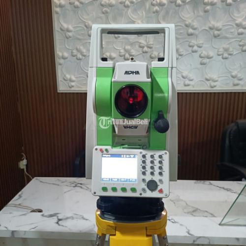 Total Station Laser Alpha Ti Totalstation TS Fullset Tripod Prisma ...