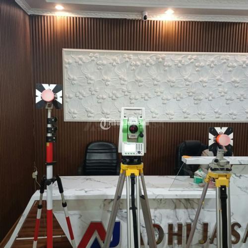 Total Station Laser Alpha Ti Totalstation TS Fullset Tripod Prisma ...