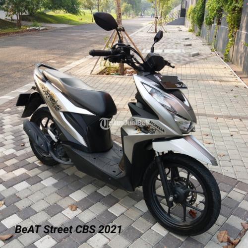 Honda BeAT Street CBS esp 2021 Silver Low Km di Bekasi - Tribun JualBeli
