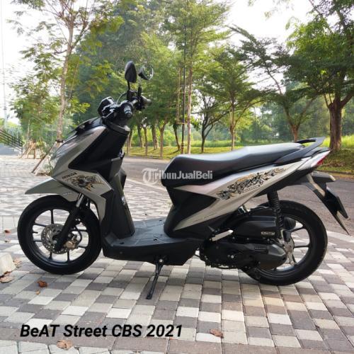 Honda BeAT Street CBS esp 2021 Silver Low Km di Bekasi - Tribun JualBeli
