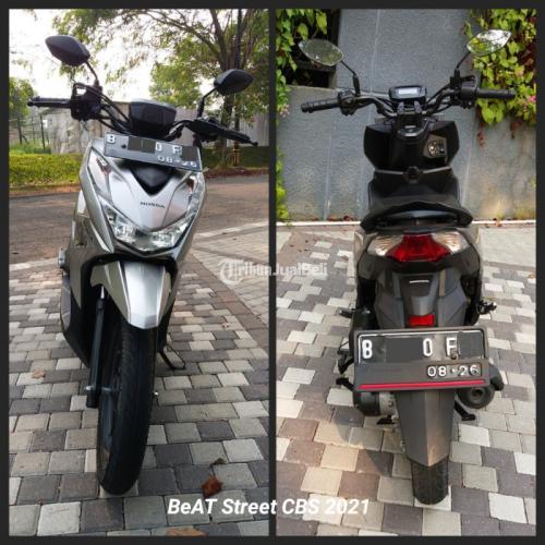 Honda BeAT Street CBS esp 2021 Silver Low Km di Bekasi - Tribun JualBeli