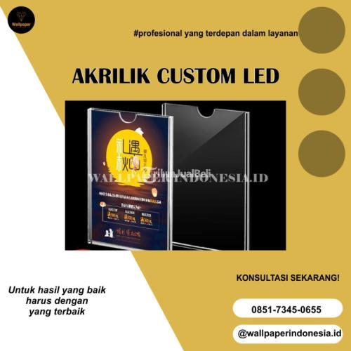 Akrilik Custom LED di Malang - Tribun JualBeli