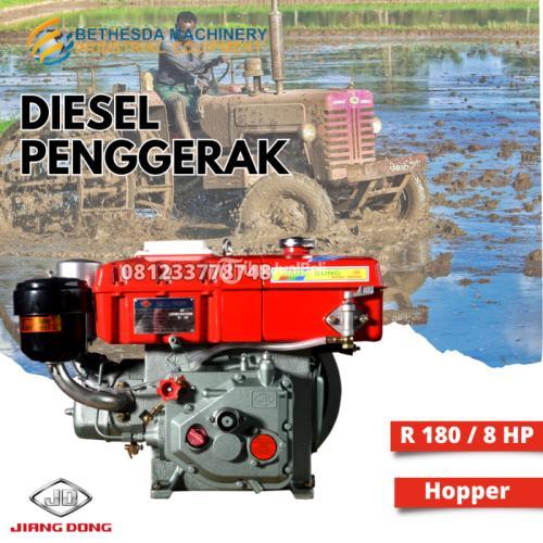 Mesin Diesel Solar Jiangdong 8 HP Hopper Engkol 8 PK R 180 - Tribun JualBeli