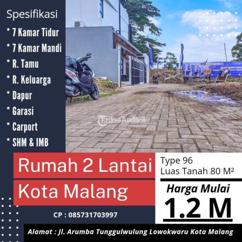Jual Rumah 2 Lantai Di Kota Malang Lokasi Dekat Akses Jalan Menuju ...
