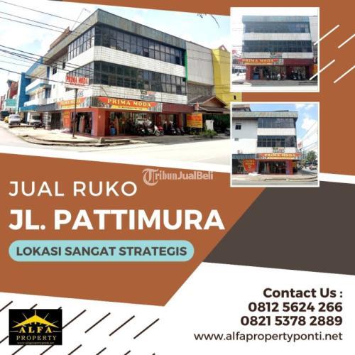 Jual Ruko 35 Lantai 3KT 4KM Jalan Pattimura Posisi Hook di Kota ...