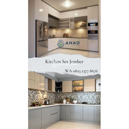 Kitchen Set Lebih Estetik & Efisien di Jember - Tribun JualBeli
