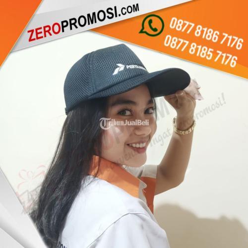 Custom Logo Topi Trucker Jaring Murah di Tangerang - Tribun JualBeli