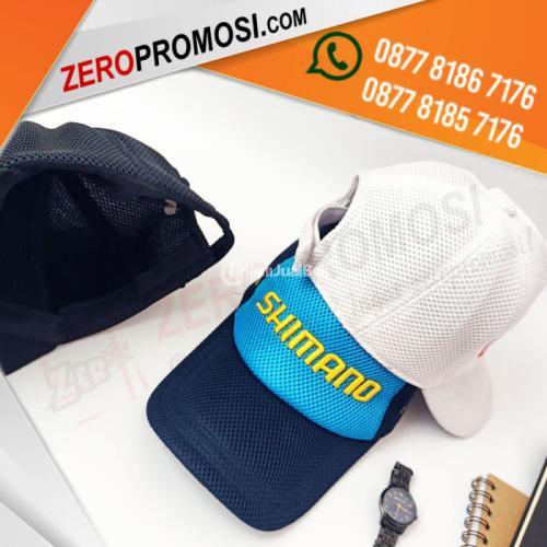 Custom Logo Topi Trucker Jaring Murah di Tangerang - Tribun JualBeli