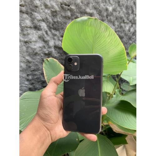 HP iPhone 11 Bekas 128 GB Siap Pakai Warna Hitam Harga Nego di Malang - Tribun JualBeli