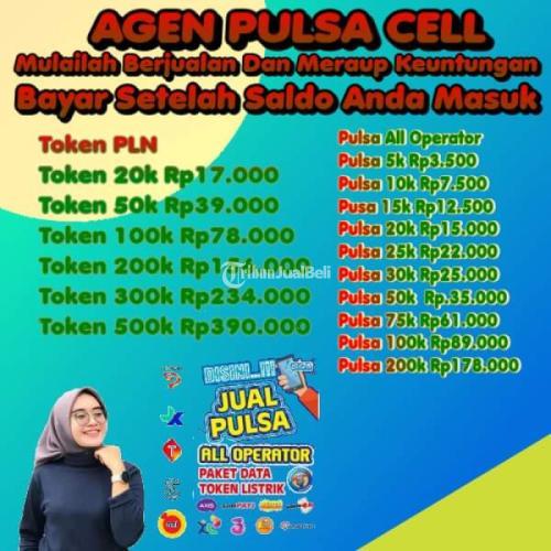 Distributor Agen Pulsa All Operator di Blitar - Tribun JualBeli