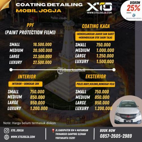 Jasa Coating Mobil Terbaik di Sleman - Tribun JualBeli