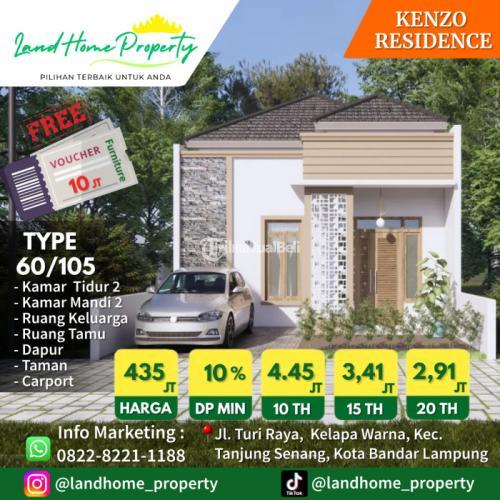 Dijual Rumah Perumahan Kenzo Residence Type 60/105 2KT 2KM di Bandar ...
