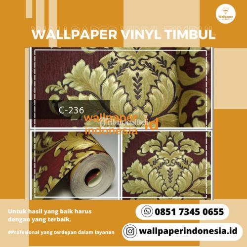 Wallpaper Vinyl Timbul di Malang - Tribun JualBeli