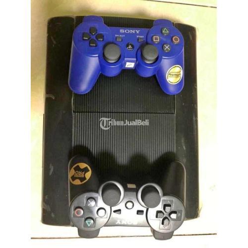 Sony PS 3 Super SLim HDD 50 GB Bekas Lengkap 2 Stik Wireless di Padang ...
